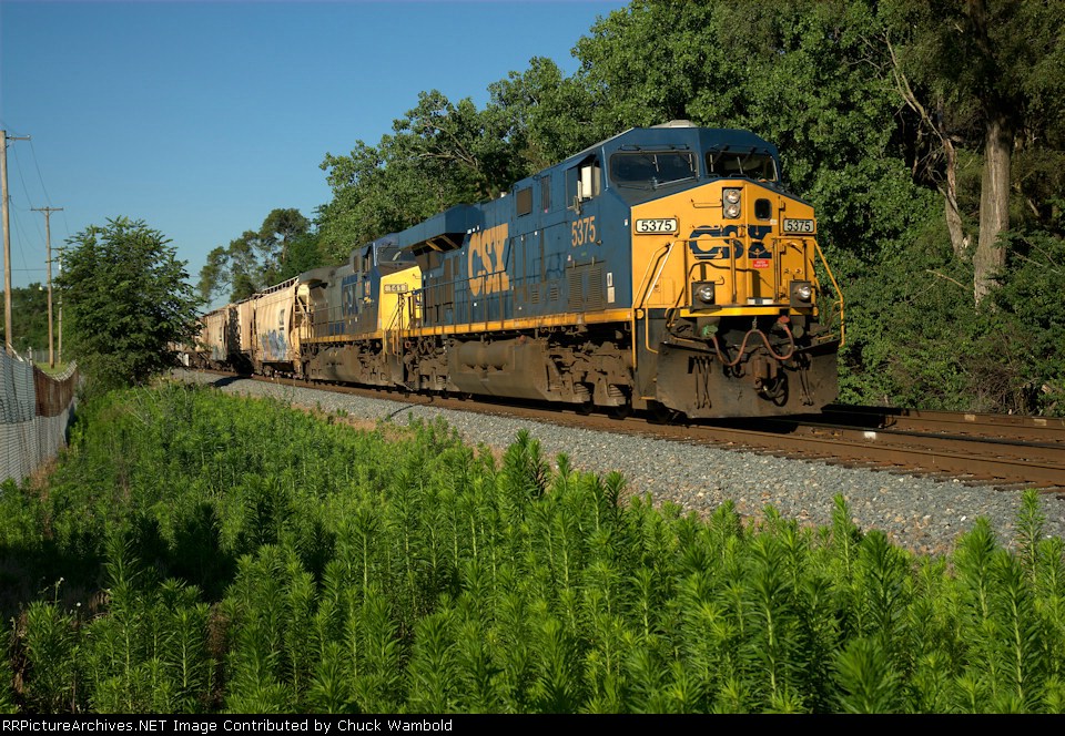 CSX 5375 Northbound at MP 57